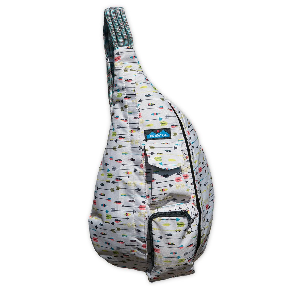 KAVU Original Rope Sling - Compact Lightweight Crossbody Bag - Misty Rose