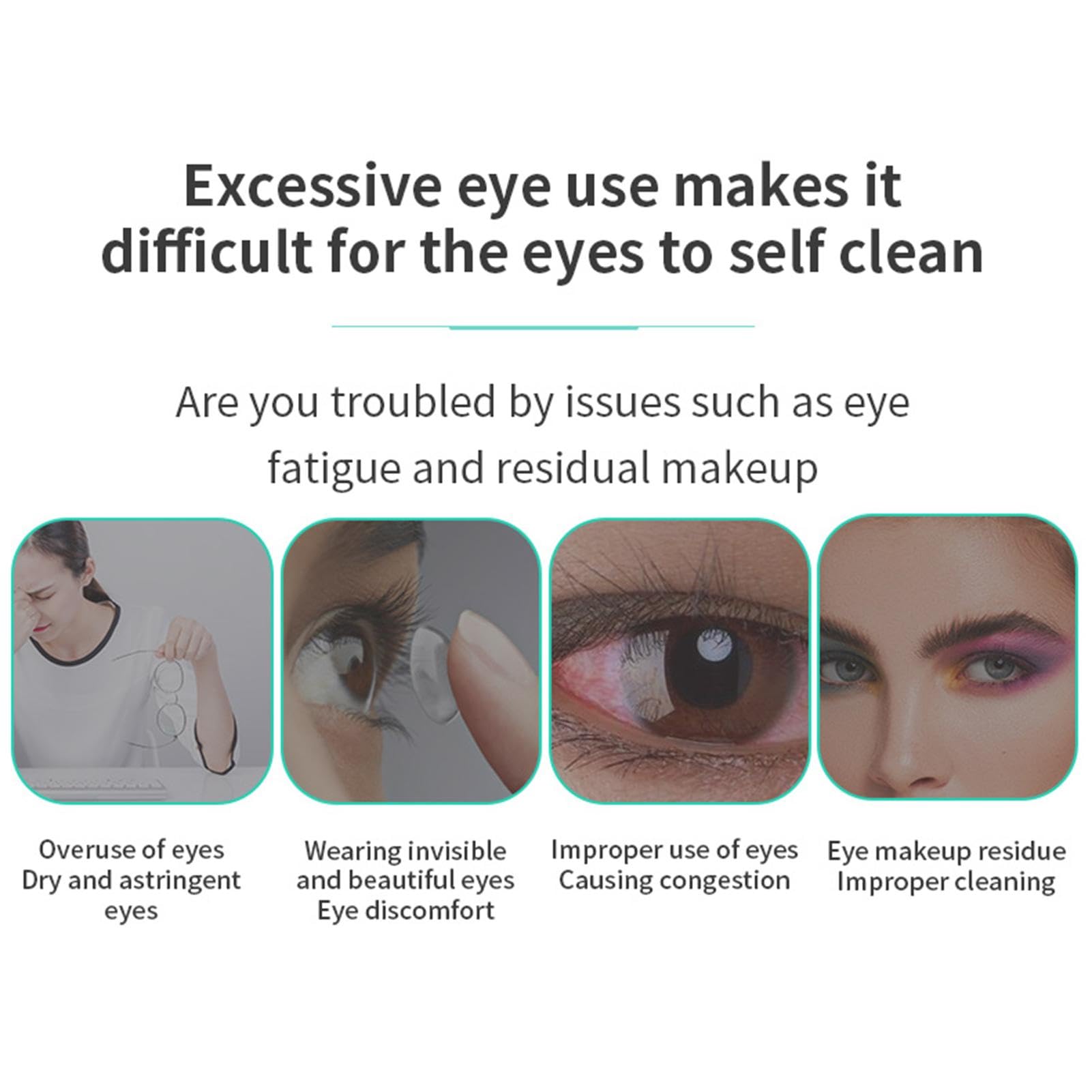 Wash Eye Cups | Soft Silicone Eye Cleansing Cup | Portable Eye Washer for Home and Travel | Effective Eye Bath for Men, Women, and Children | Gentle Eye Hygiene Solution