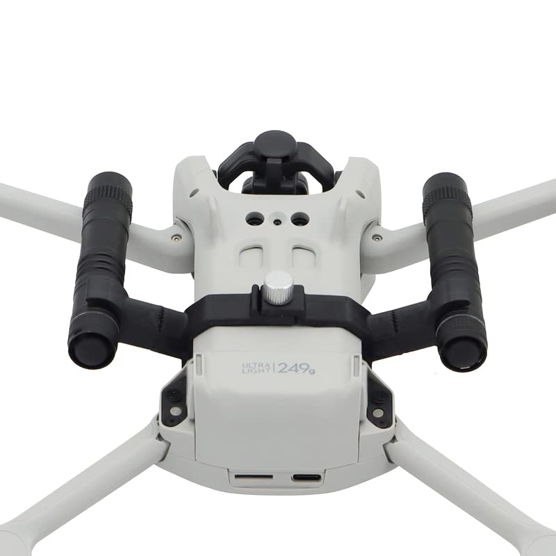LED Light For DJI Mini 3 Night Navigation Searchlight Drone Portable Navigation Accessories Lighting Kit Night Flight Lamp Holder LED Fill Light Lighting