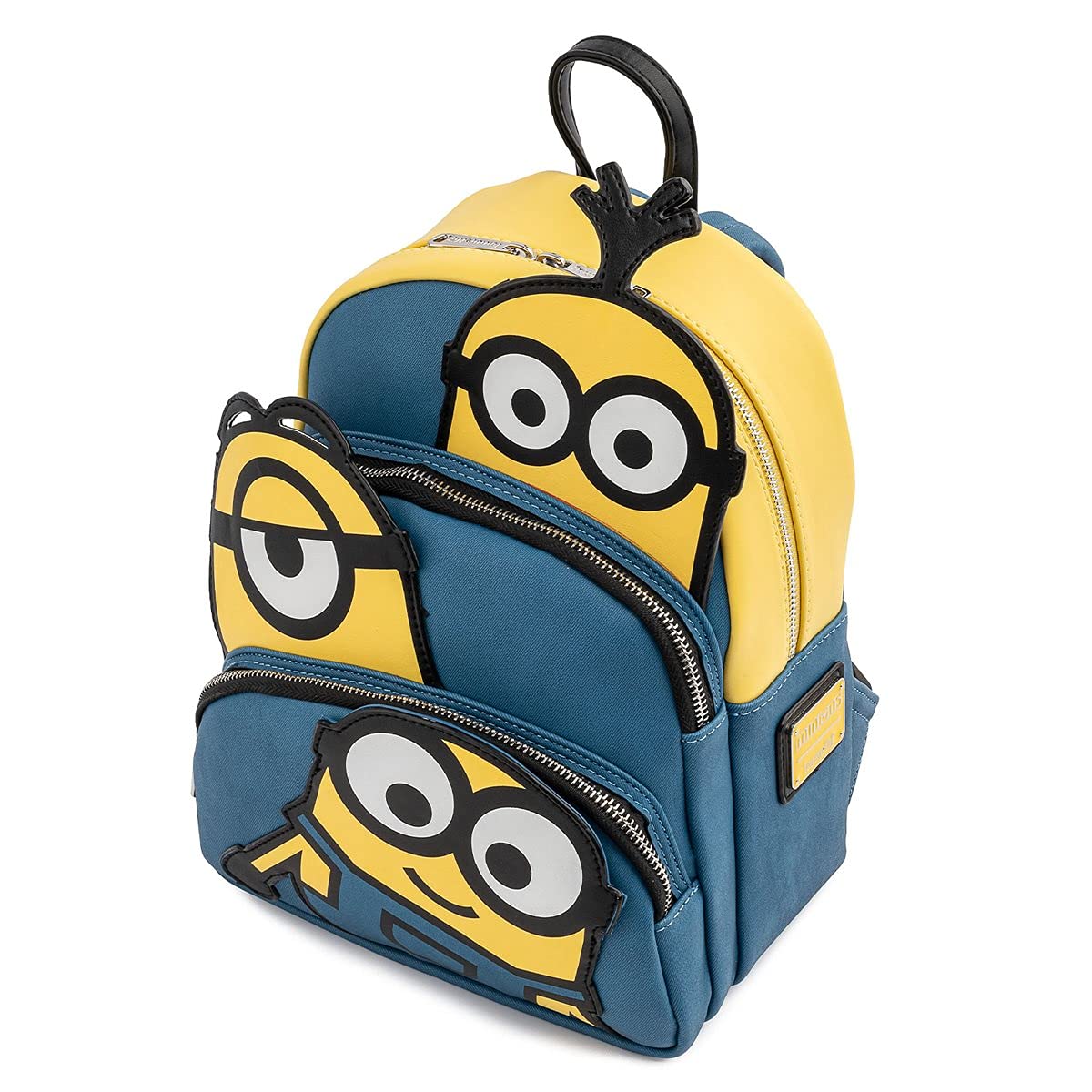 Loungefly Minions Triple Minion Bello Womens Double Strap Shoulder Bag Purse