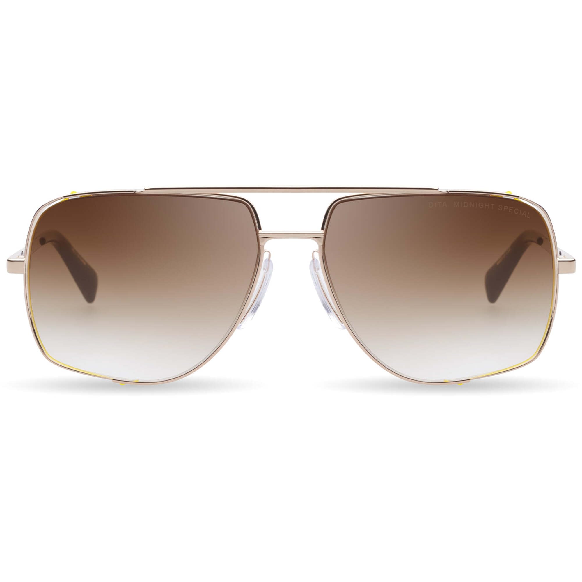 Sunglasses Dita MIDNIGHT SPECIAL DRX 2010 D 12K Gold / D.Brown to Clear