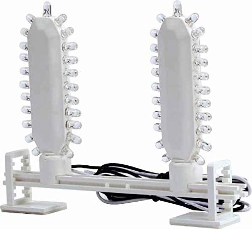 LED Hardwire Retrofit Kit For Exit Sign with Mounting Bracket, Dual 120-277 V, Long Life LED, For Red Signs Only