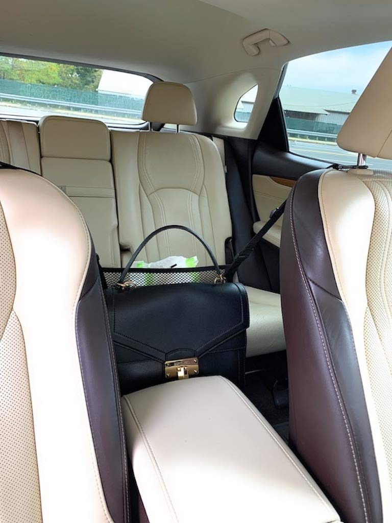 Lamtoco Car Organizer for Kids, 3-Layer Car Mesh Backseats and Storage, Organizador de coches