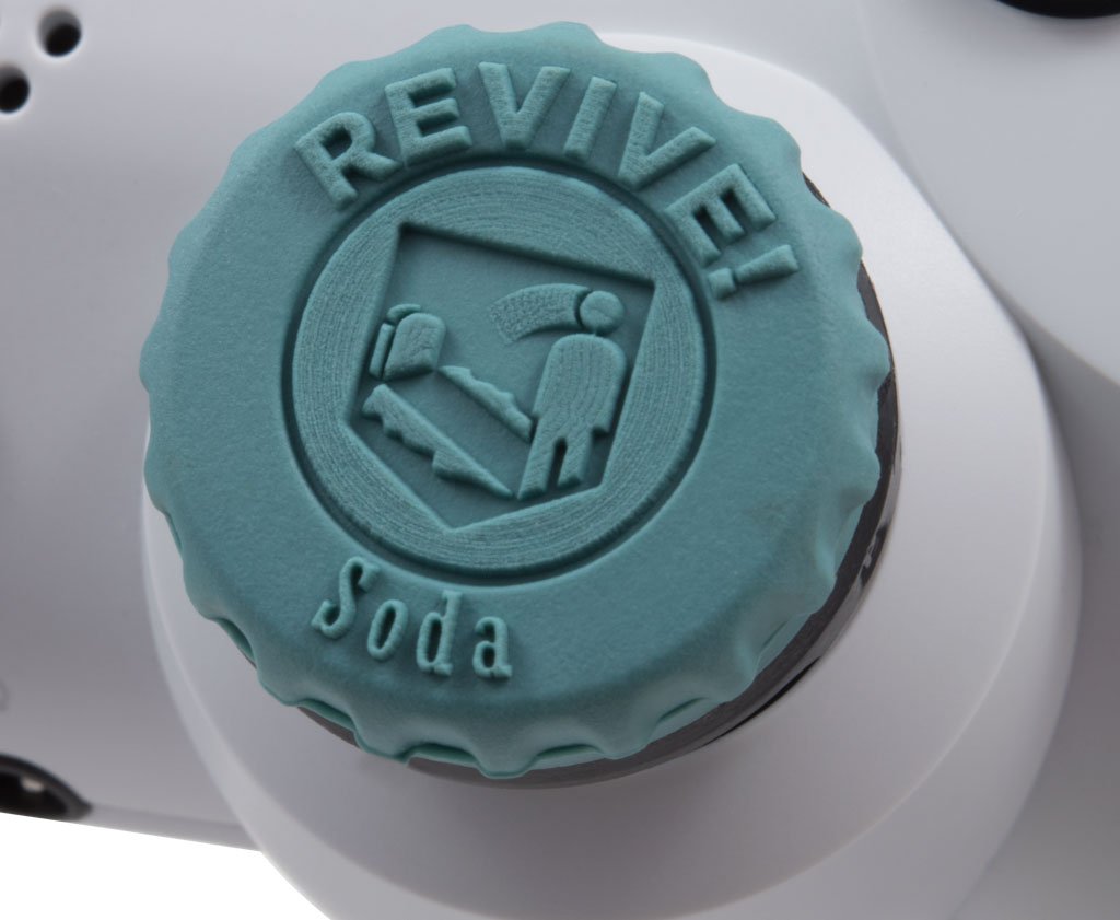 KontrolFreek Call of Duty Revive for PlayStation 4 (PS4) Controller | Performance Thumbsticks | 2 Mid-Rise Concave | Teal
