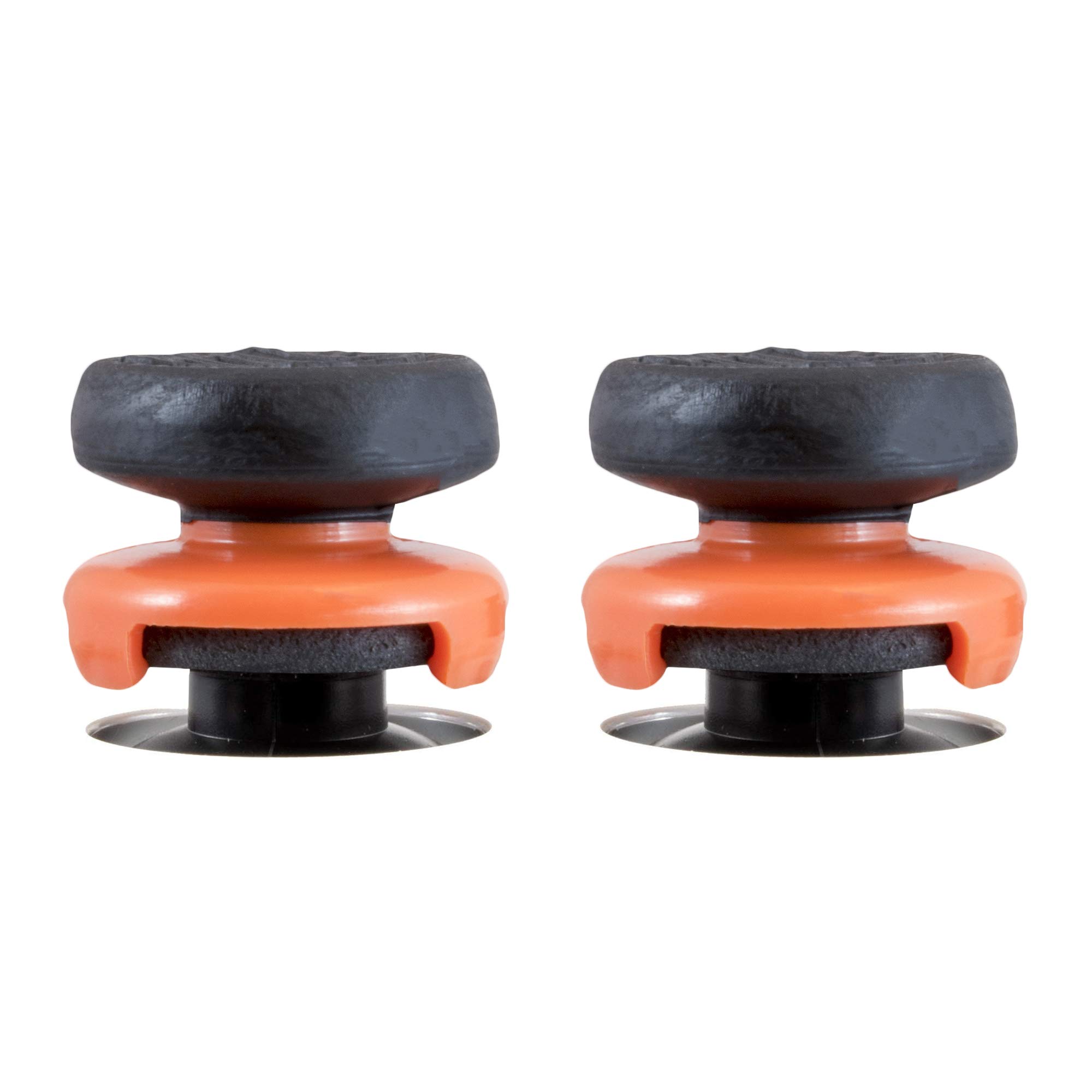 KontrolFreek Call of Duty: Black Ops 4 for PlayStation 4 (PS4) and PlayStation 5 (PS5) | Performance Thumbsticks | 2 High-Rise | Black/Orange