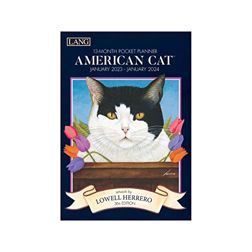 LANG AMERICAN CAT™ 2023 MONTHLY POCKET PLANNER (23991003156)