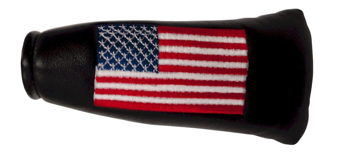 JP Lann USA Stars & Stripes Flag Blade/Anser Style Putter Headcover