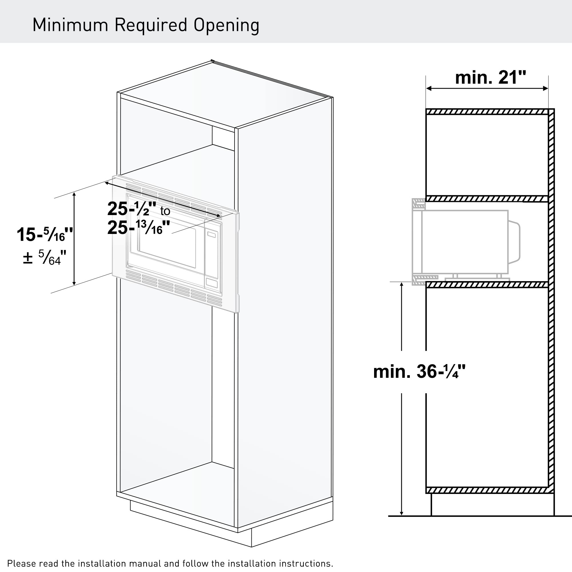 Panasonic NN-TK621SS 27-inch Trim Kit for 1.2 cu ft Microwave Ovens, 1.2cft, Stainless Steel