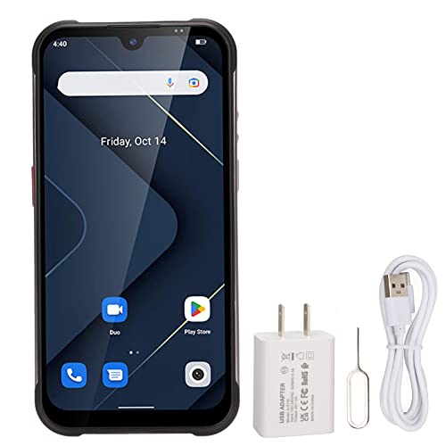 Smart Phone, 100‑240V for Android 12 System NFC 4G 3GB RAM 32GB ROM Mobile Phone for Outdoor (US Plug)