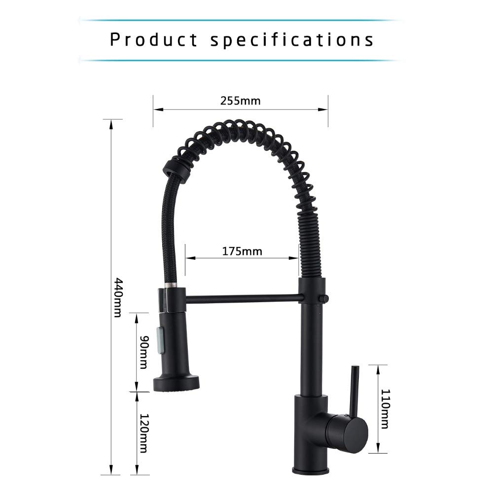 KDR Touchless Kitchen Faucet,Touch-on Activation Kitchen Sink Faucets with Pull Down Sprayer, Brushed Nickel Smart Bar Sink Faucets M815