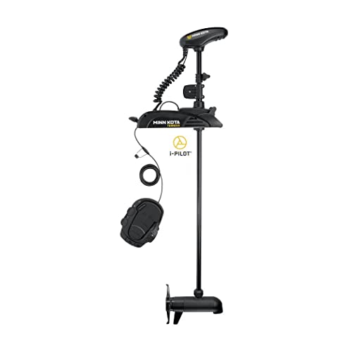 Minn Kota 1358888 Terrova Freshwater Electric-steer Bow-Mount Trolling Motor with Universal Sonar 2 & i-Pilot GPS (Foot Pedal and Micro Remote Included, NO Heading Sensor), 80 lbs Thrust, 45" Shaft