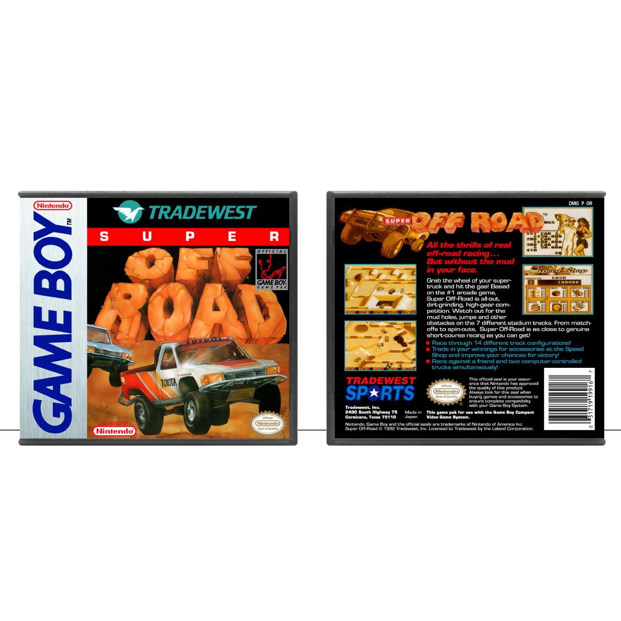 Super Off Road | (GB) Game Boy - Game Case Only - No Game