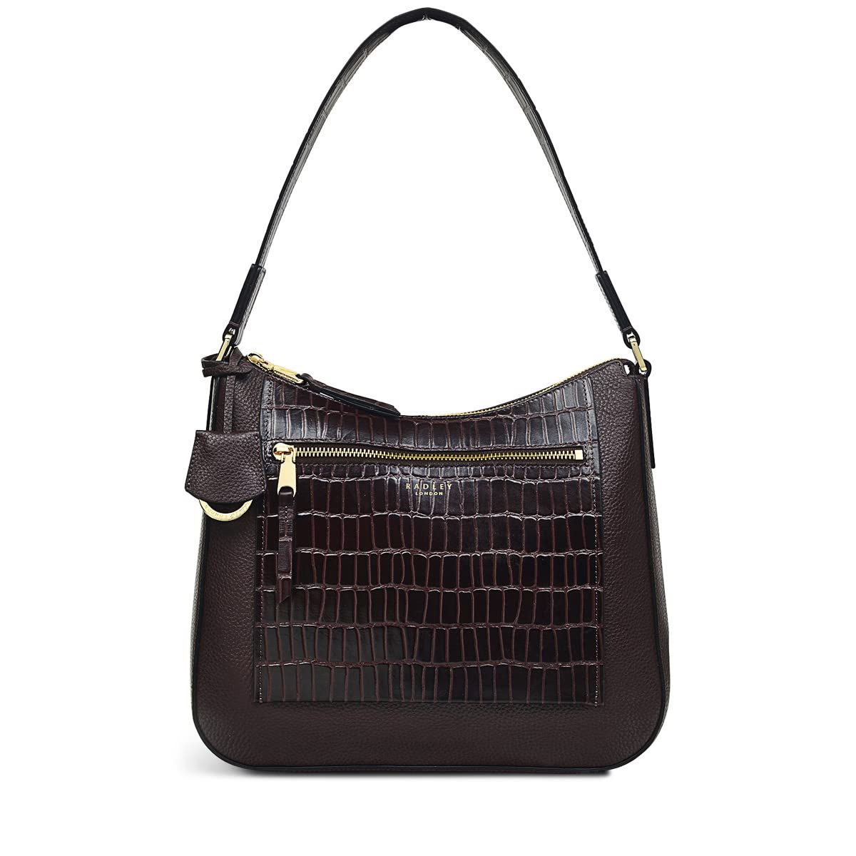 RADLEY London Pear Gardens Faux Croc - Medium Ziptop Shoulder