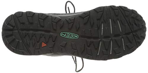 KEEN Women's Terradora 2 Waterproof Mid Height Hiking Boots, Magnet/Ocean Wave, 9 Medium US, 9, 9