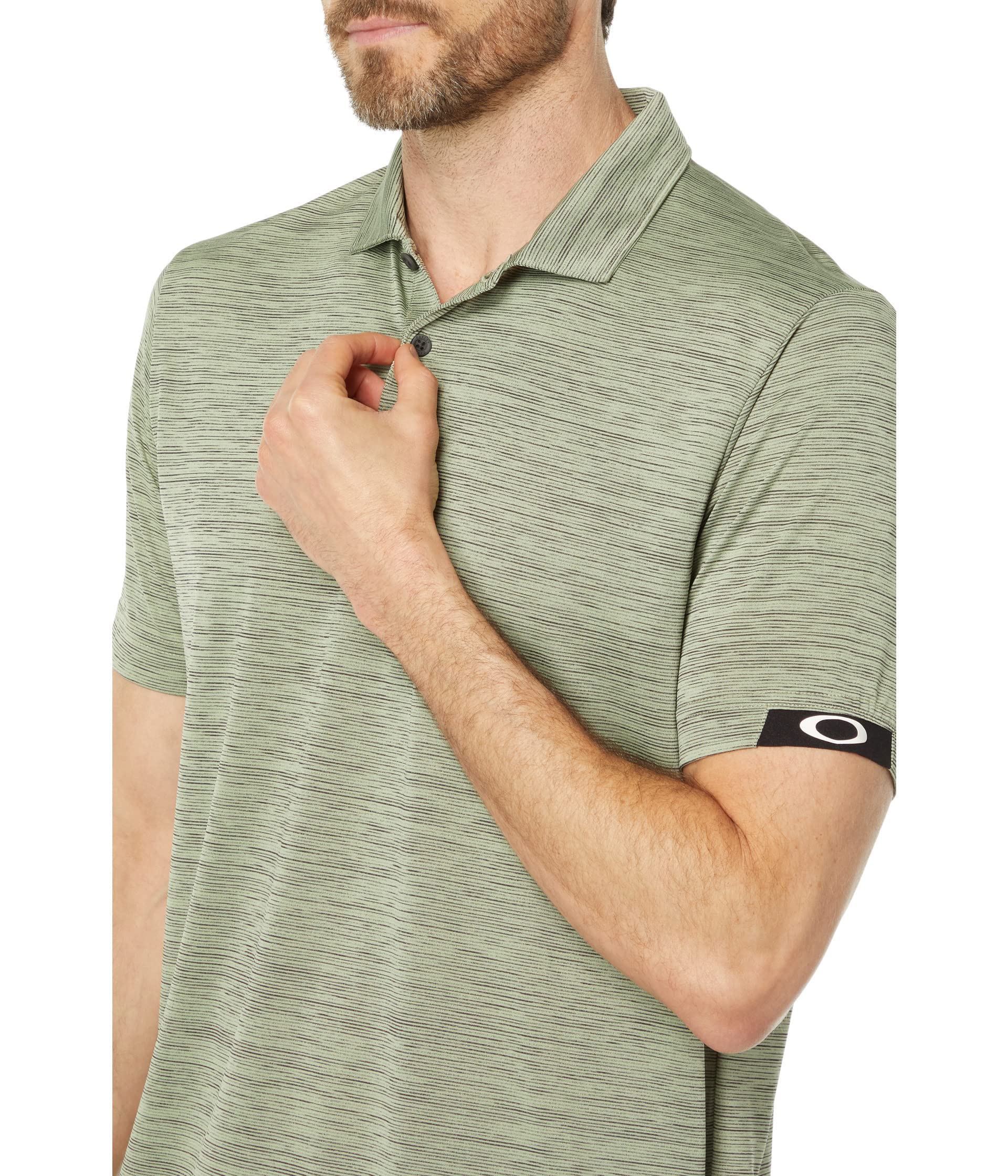 Oakley Gravity Pro Polo, Hunter Green Heather, X-Large