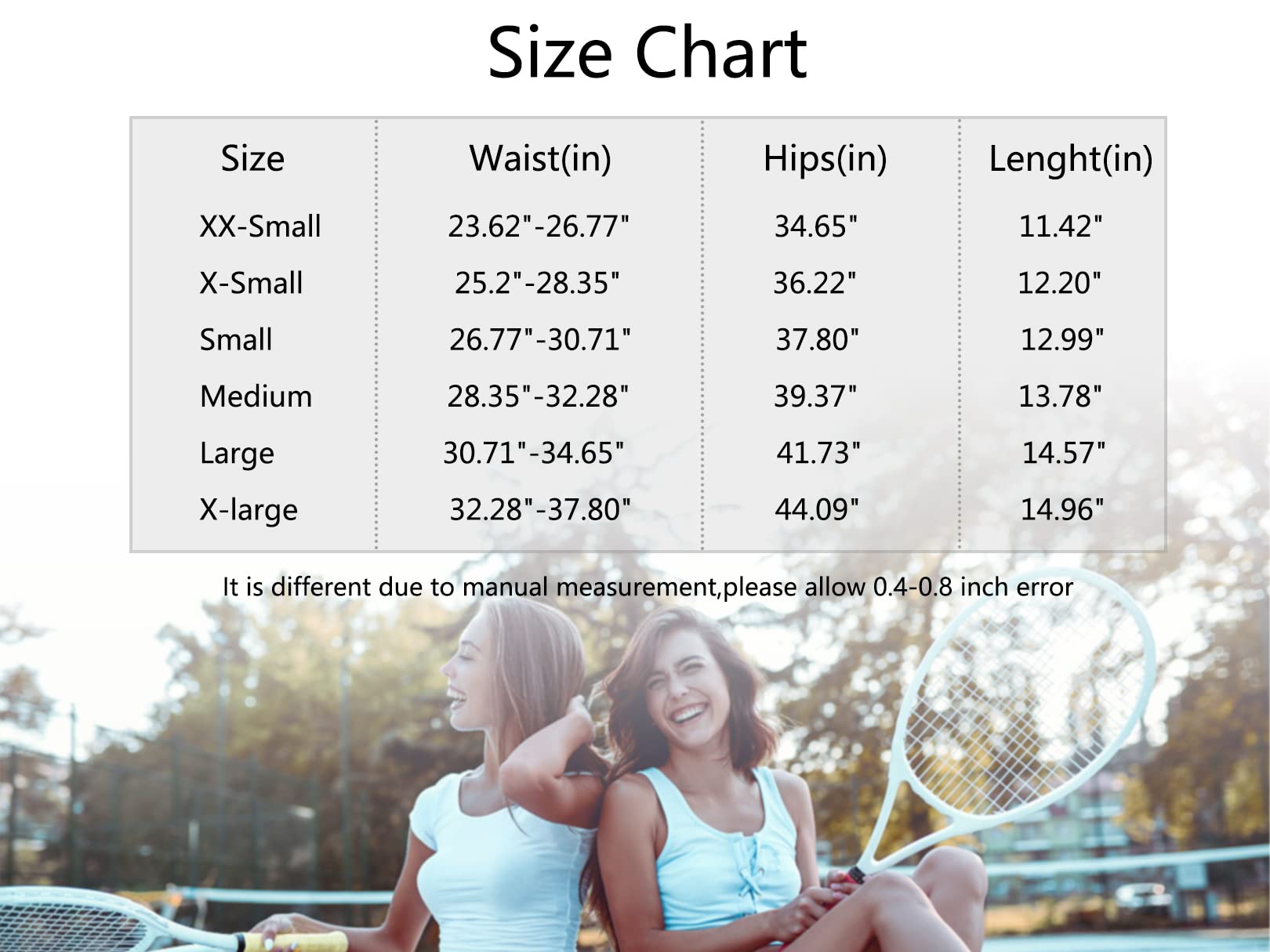 Mebiosi Womens Performance Sport Golf Tennis Skirt Running Workout Athletic Skort with Pockets