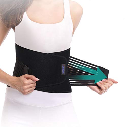 Lumbar Support Belt Lumbar Support Belt with Elastic Two-Way Afterburner Belt Keep Warm Lock Temperature for Men Women for Pain Relief and Injury Prevention Back Braces for Lower Back Pain Relief