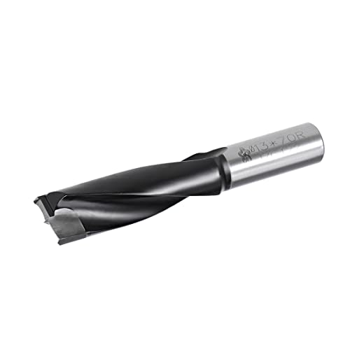 uxcell® Brad Point Drill Bits for Wood 13mm x 70mm Forward Turning HSS for Woodworking Carpentry Drilling Tool