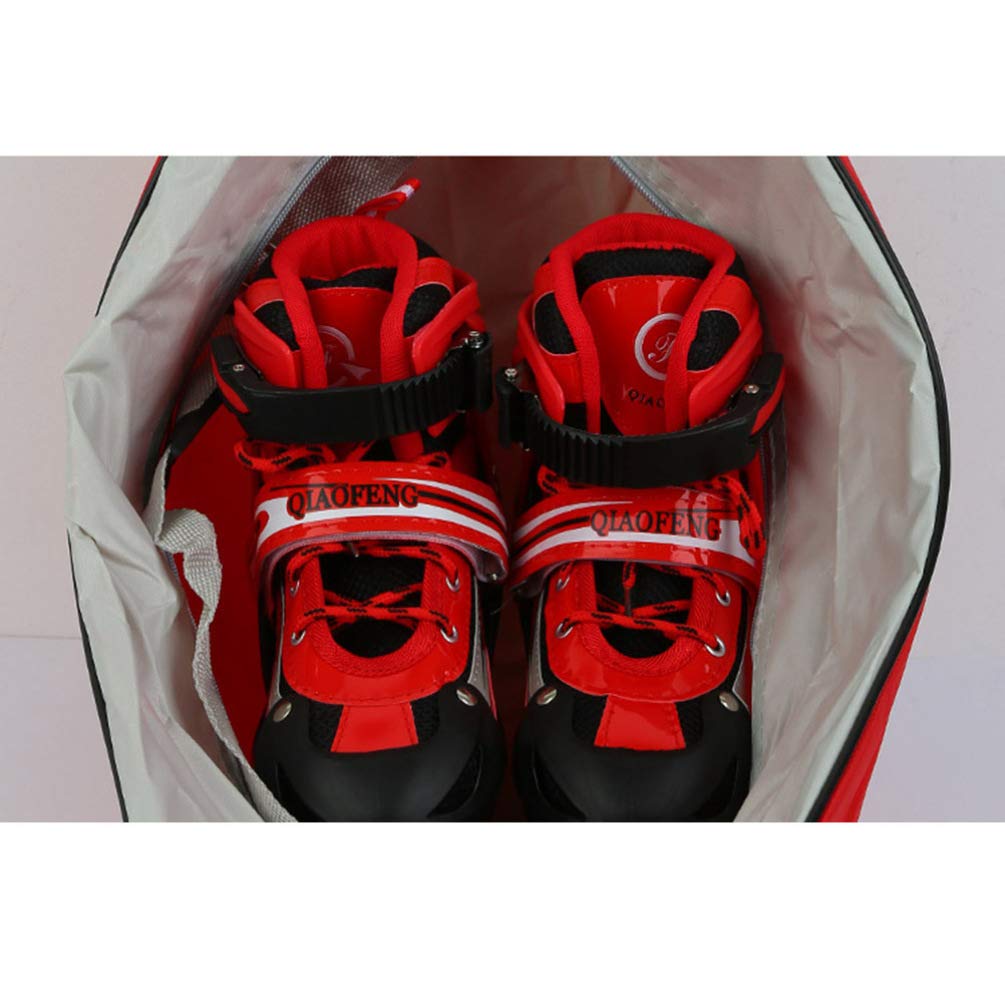 LIOOBO 2 Pcs Storage Bag Mesh Cloth Convenient Portable Tote Bag Skate Bag Roller Skate Pouch Ice Skating Bag