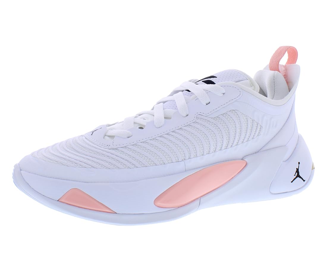 Jordan Big Kid's Luka 1 White/Black-Bleached Coral (DQ6513 106) - 7