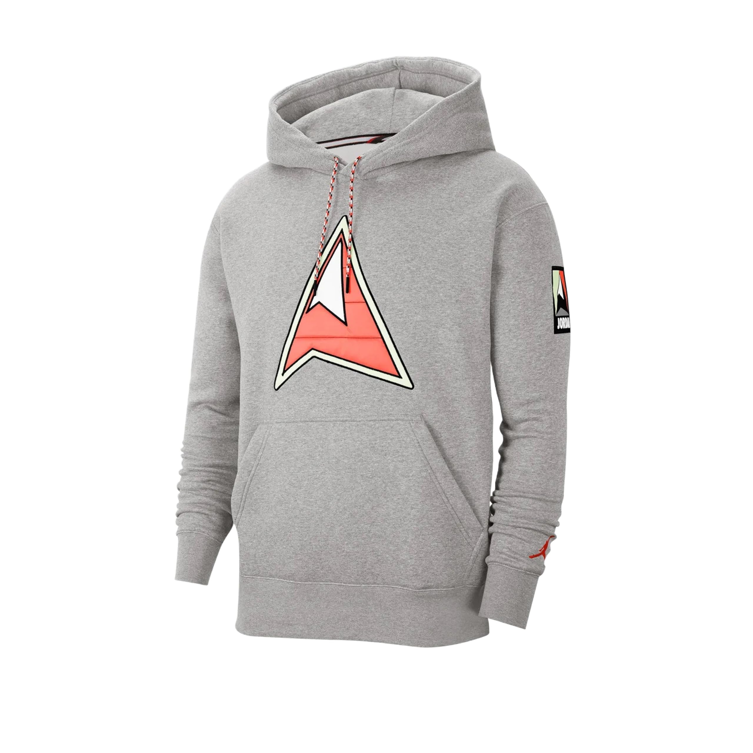 Jordan Nike Air Men's Winter Utility Fleece Pullover Hoodie (s) Carbon Heather