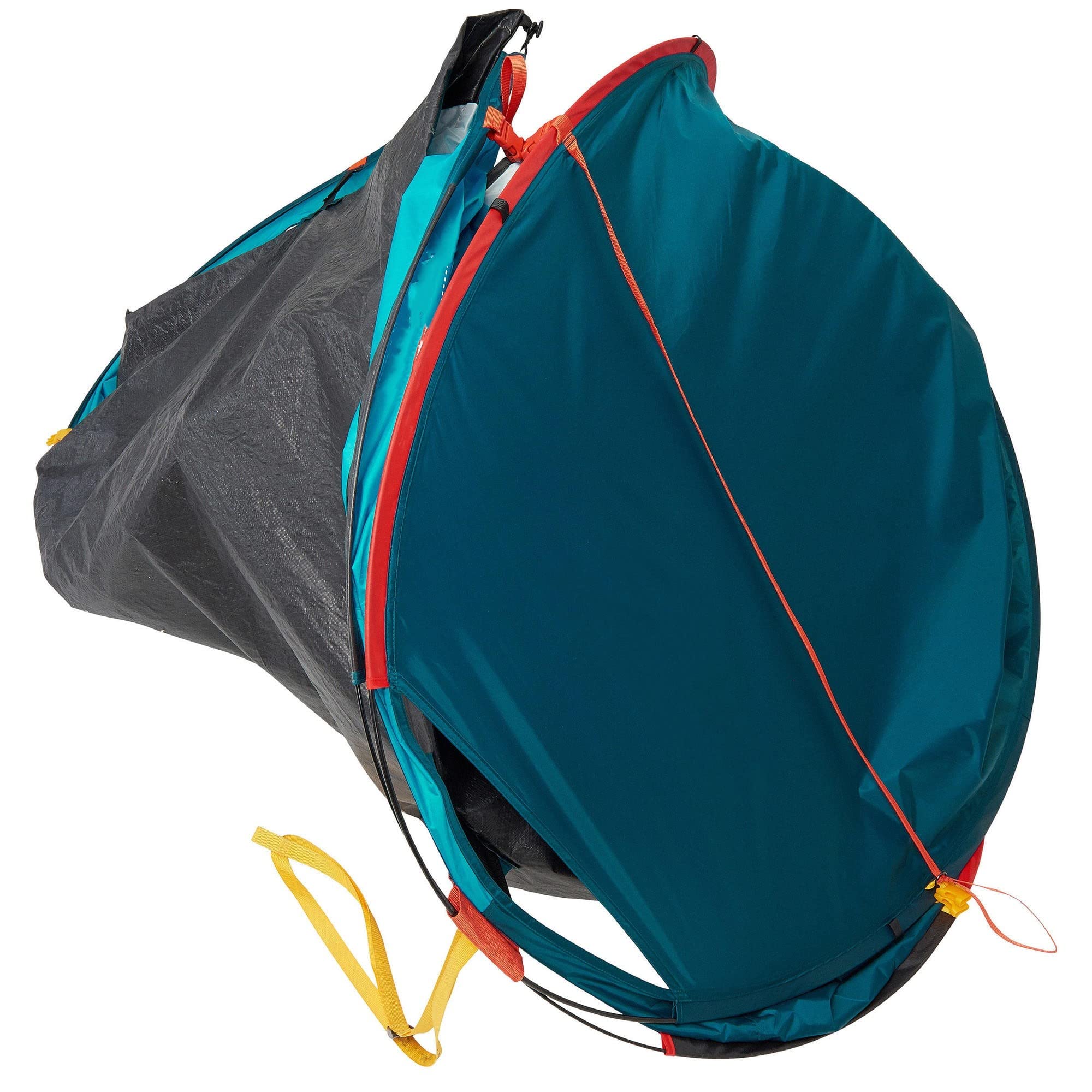 Portable Outdoor Camping Tent, Waterproof, Windproof, Instant 2-Second pop-up Tent, 47.2"X 82.7 inch, Blue, for Two People