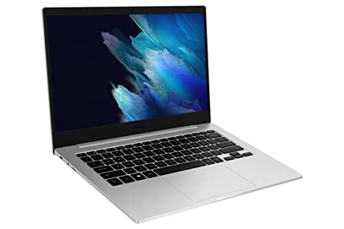 SAMSUNG Galaxy Book Go 5G (Verizon) 14" (8GB 256GB) Laptop Computer PC Power Performance 18-Hour Battery Compact Light Shockproof Design WFH Ready WiFi 5, Silver (NP545XLA-KA1VZ)
