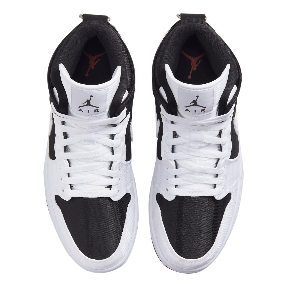 Jordan Women's 1 Mid SE Utility Black/White-Gym Red (DD9338 016) - 8