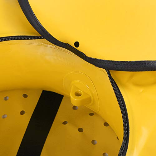 LZKW Float Buoy Diving Buoy, Dive Float Signal Marker Training Buoy, 1000D for Diving Water Sports(Yellow)