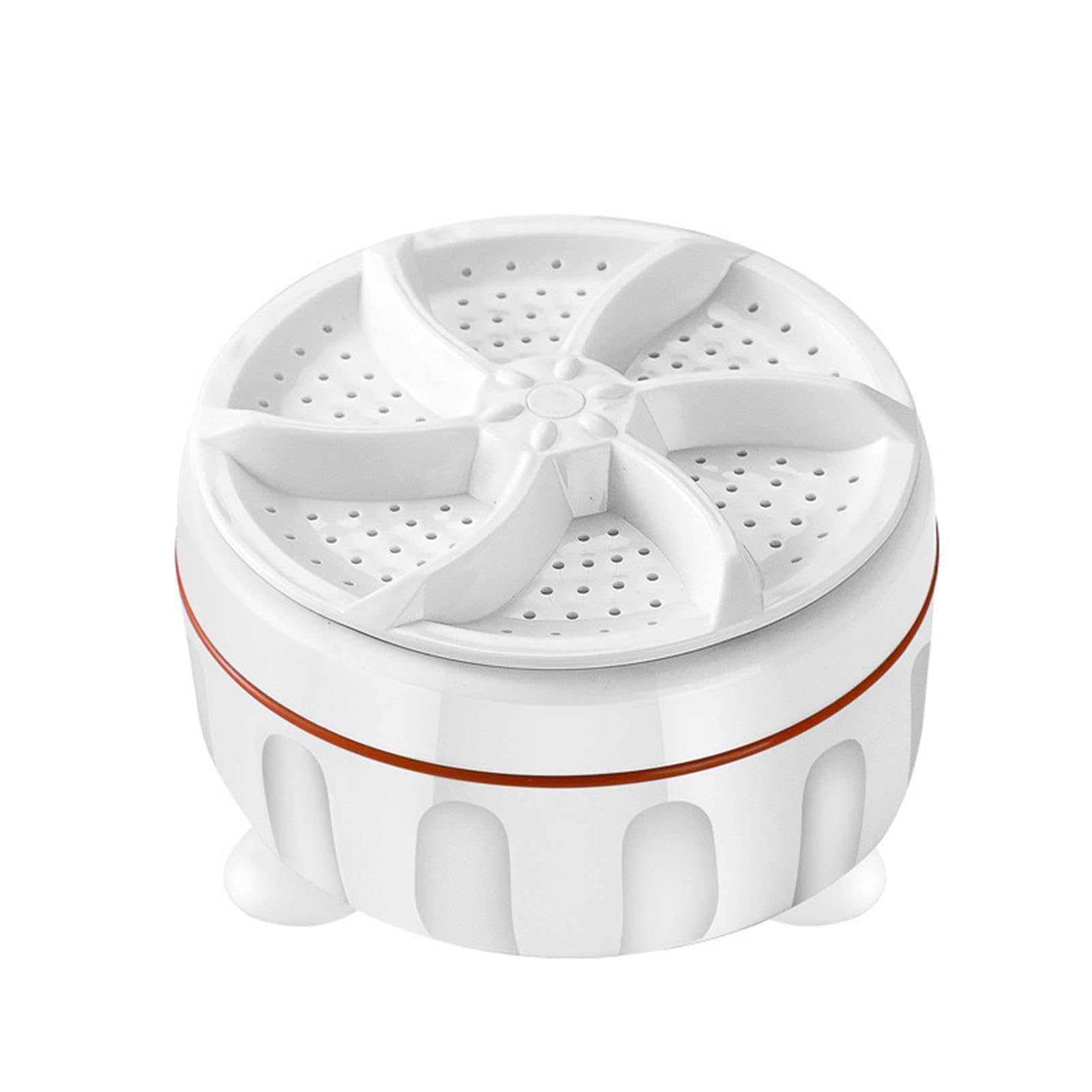 JUNIPI Portable Washing Machine, Foldable USB Mini Washer with Dryer, Bucket Washer for Baby Clothes, Underwear or Small Items, Apartment, Dorm, Camping, RV Travel Laundry