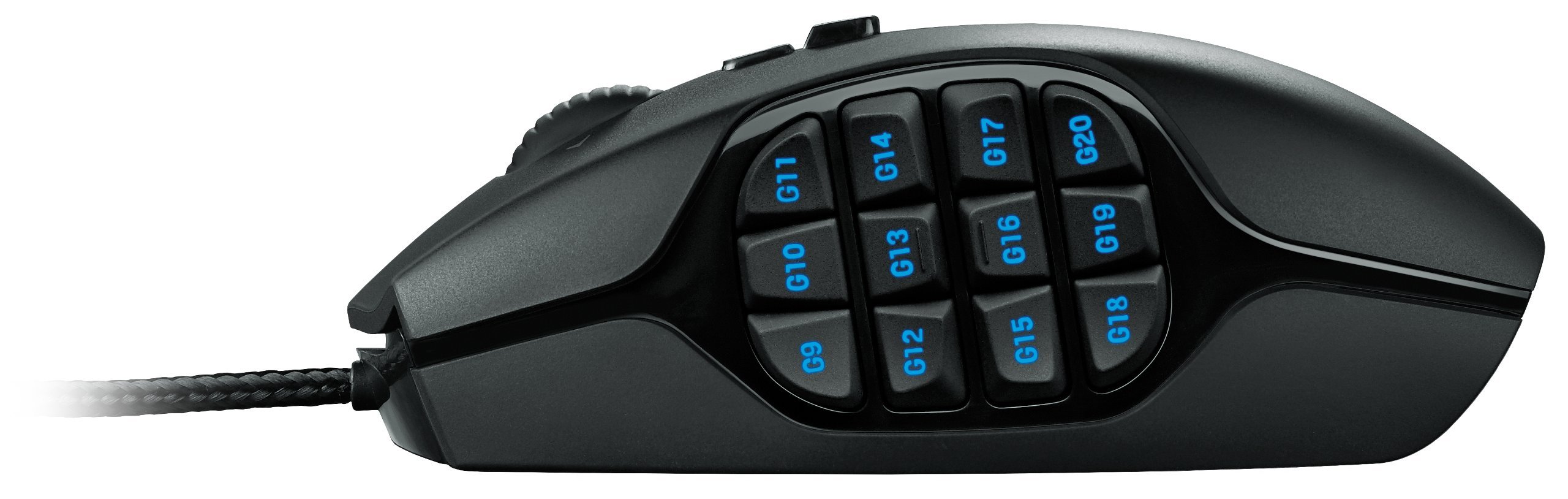 Logitech G600 MMO Gaming Mouse, RGB Backlit, 20 Programmable Buttons (Renewed)