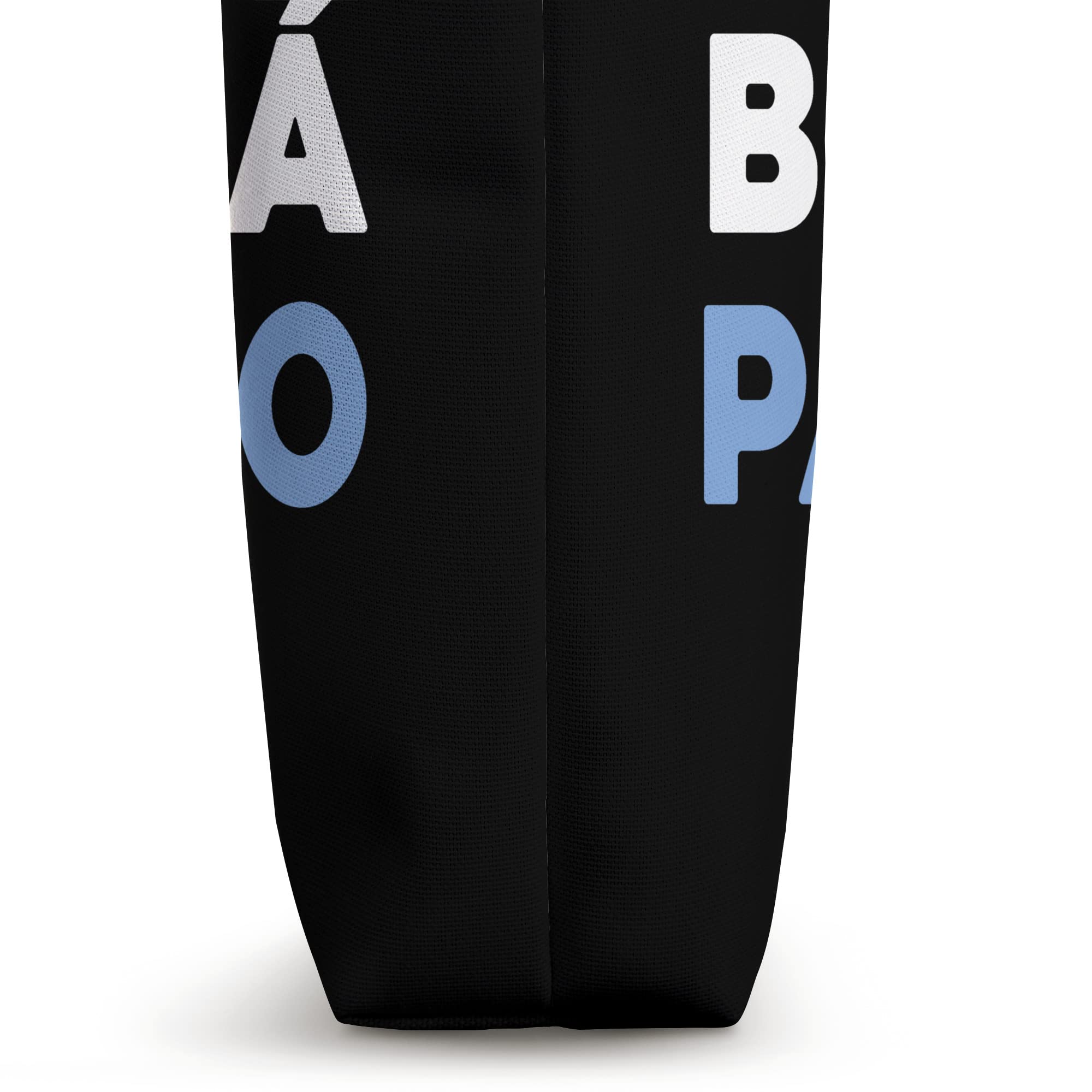 Qué Mirás Bobo, Andá Pa' Allá shirt Funny Sarcastic Speech Tote Bag