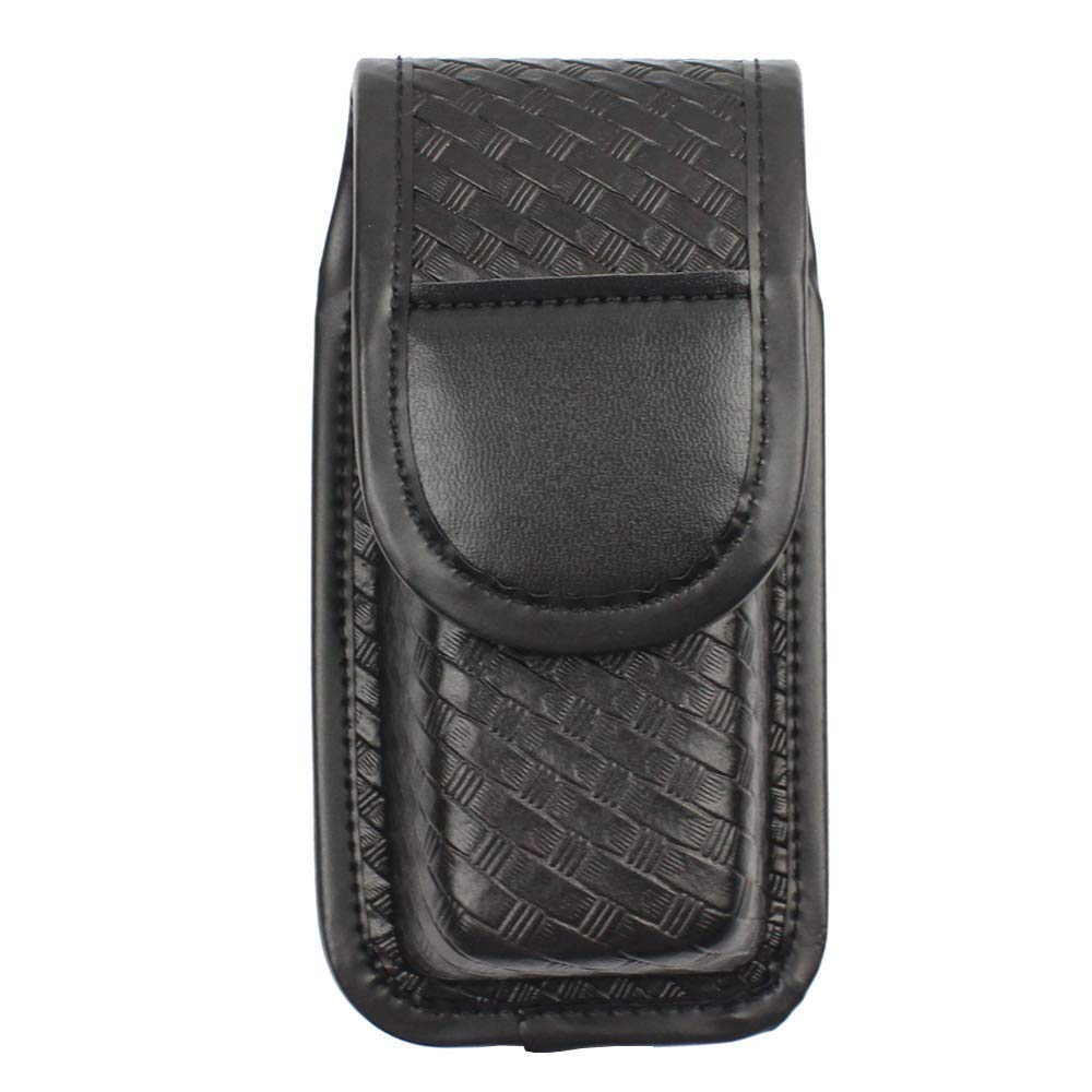 LytHarvest OC/Mace Spray Holder Pouch for MK3 Canister, OC Pepper Spray Holster Pouch (Basketweave Black)