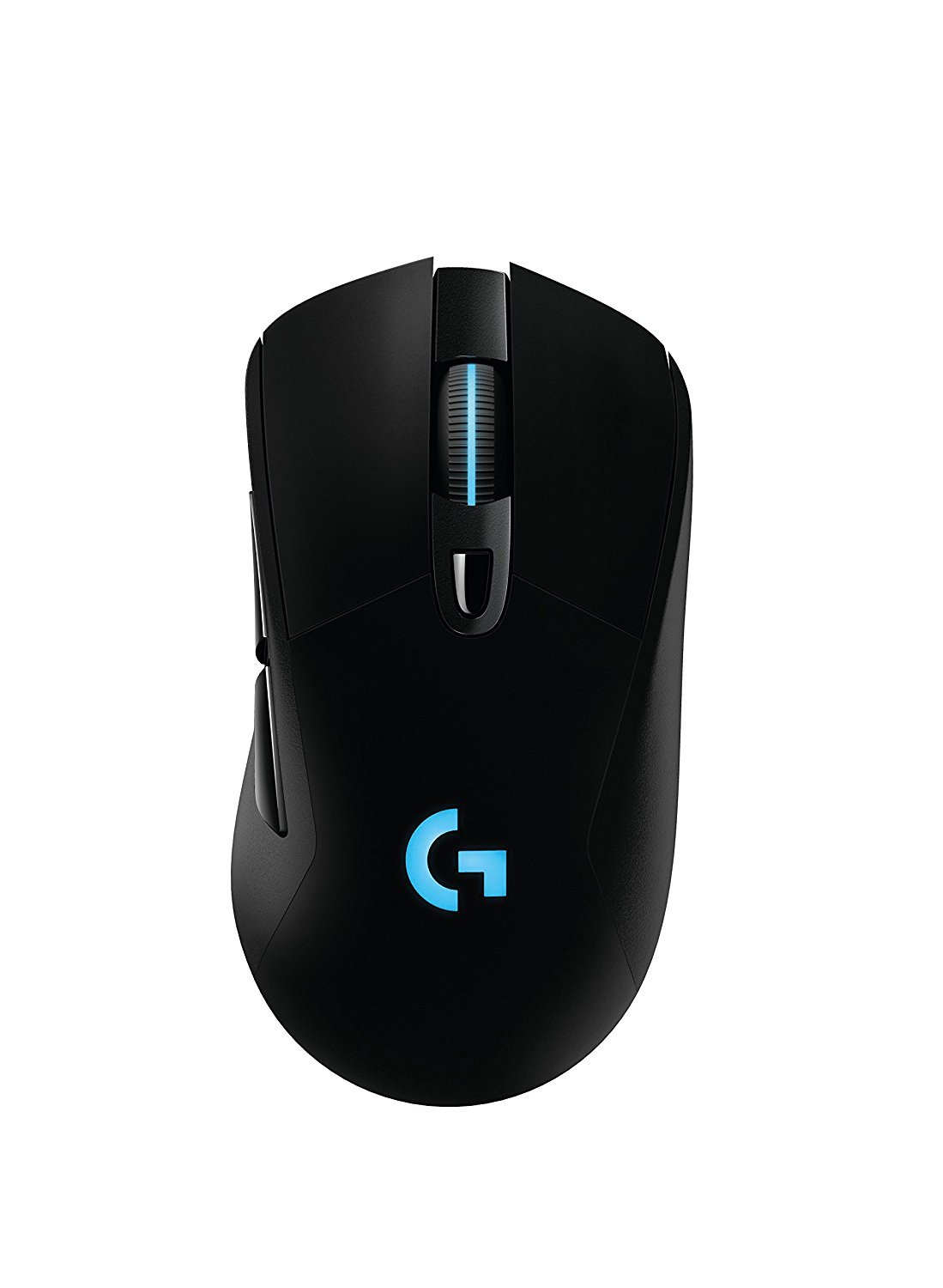 Logitech G703 LIGHTSPEED Gaming Mouse with POWERPLAY Wireless Charging Compatibility, Black ,(Renewed)