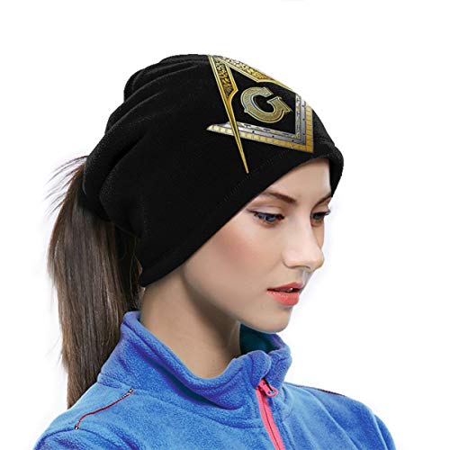 Master Mason Masonic Jewe Face Mask Bandanas Scarf Neck Warmer Balaclava Headband for Dust Outdoors Sports Sun, Cold Protection