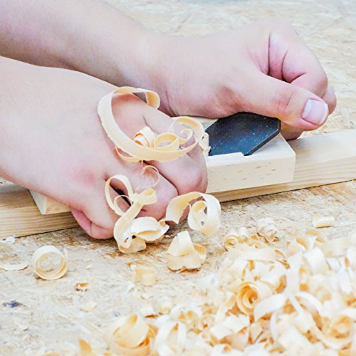 SUIZAN Japanese Wood Block Plane Kanna 1.7 Inch (42mm) Hand Planer Japanese Woodworking tools