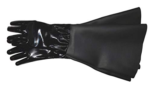 TUFF-Blast Neoprene Gloves for Sandblasting Sandblaster Sand Blast Cabinet - 6" x 24" Made in USA