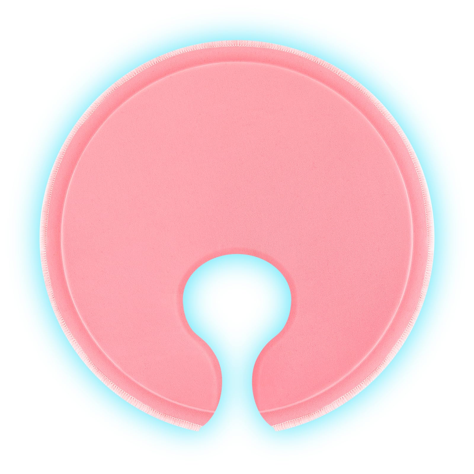 Luguiic Soft Gel Breast Therapy Pads for Breastfeeding & Pumping, Hot Cold Breast Ice Pack for Nursing Pain Relief, Engorgement, Mastitis,Nipple Pain,Breastfeeding Essentials for Nursing Mothers