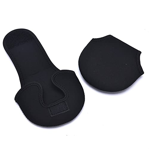 SOLBUM Baitcasting Fishing Reel Cover Black Protective Bag for Baitcasting Reel Fishing Accessories Tools Fly Reel Case (Color : Black A1)
