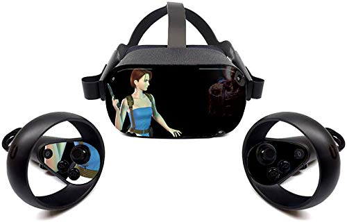Oculus Quest VR Headset Skin sticker survival horror game Vinyl Decal for Headset and Controller by ok anh yeu
