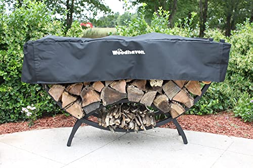 Woodhaven 5 Foot Crescent Firewood Rack
