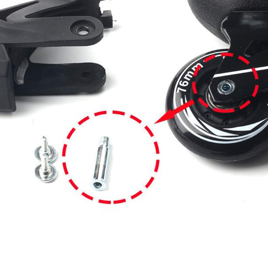 LEIPUPA 2X Universal Roller Skates Brakes Pads, Adult Inline Roller Skate Shoes, Skates Brakes, Brake Accessories