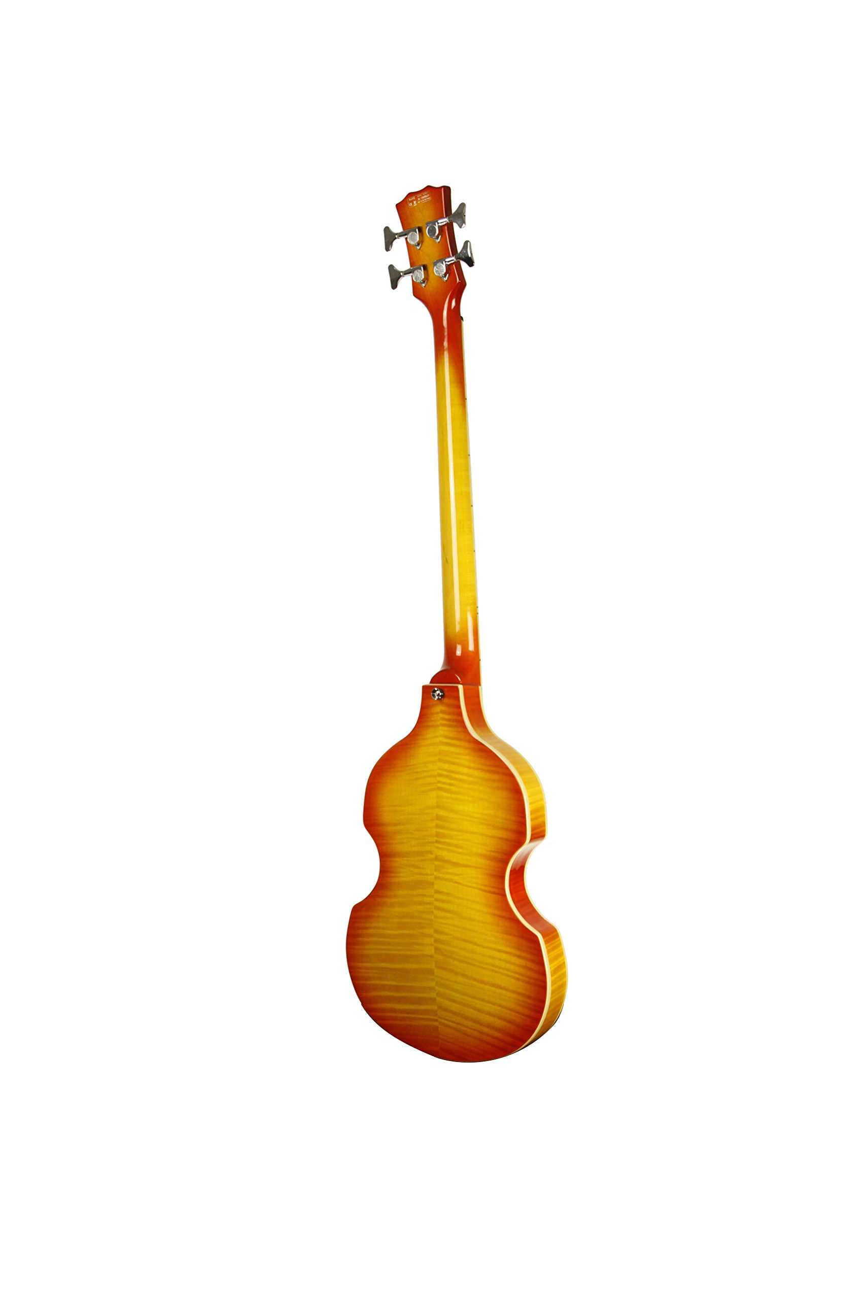 ivy 4 String Solid-Body Electric Guitar, Right, Cherry Sunburst (IVB-500 CS)
