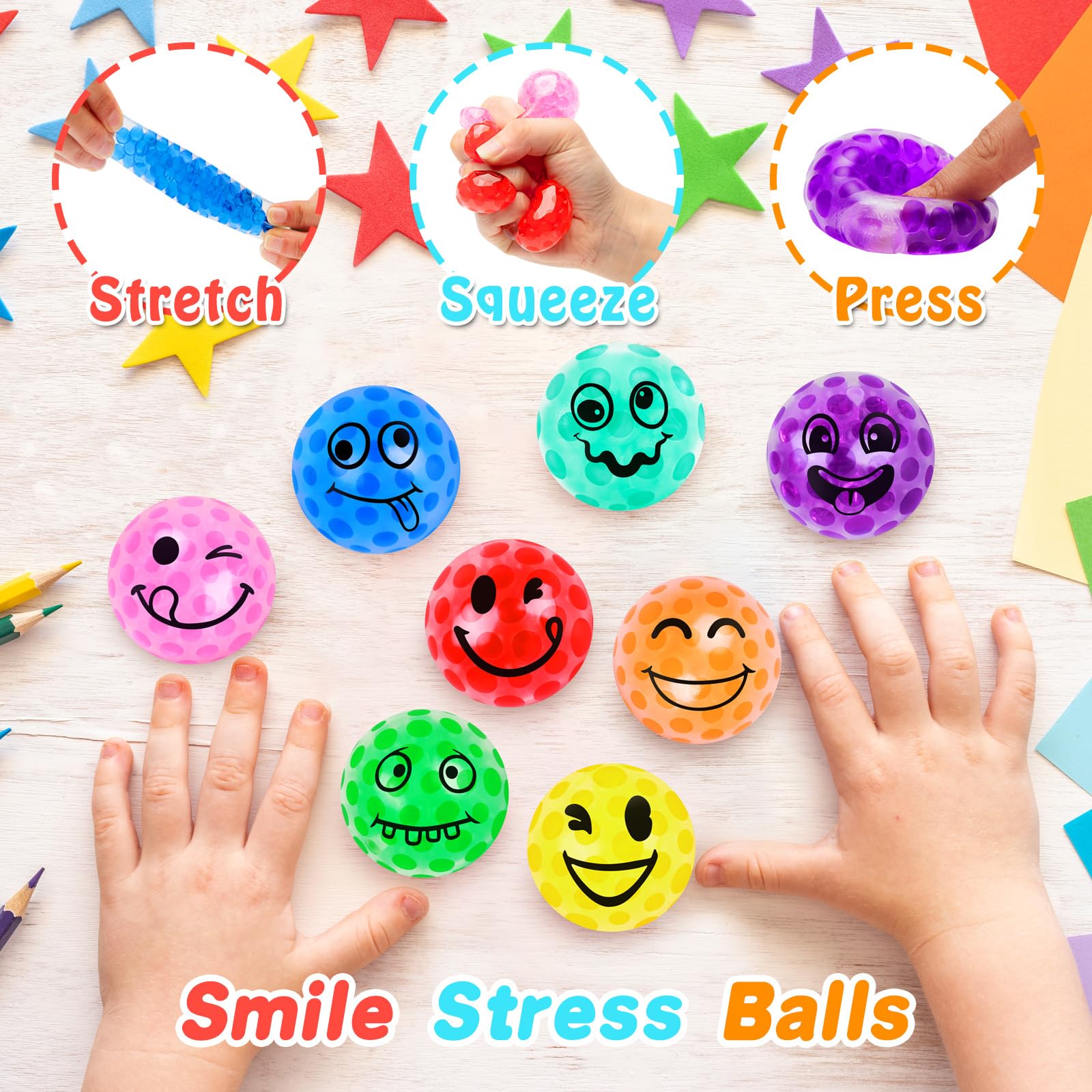 Stress Balls for Kids (18pcs)