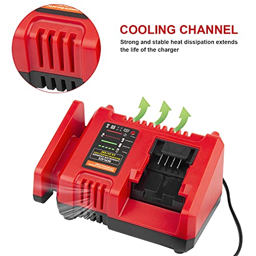 Super Fast 20V Charger for Black+Decker Tools 20V MAX Lithium Battery Charger, (BDCAC202B), LBXR20, LBXR2020, LBXR2020-OPE, LBX4020, LB2X4020, LB2X4020-OPE, LB20, LBX20, LBXR2520