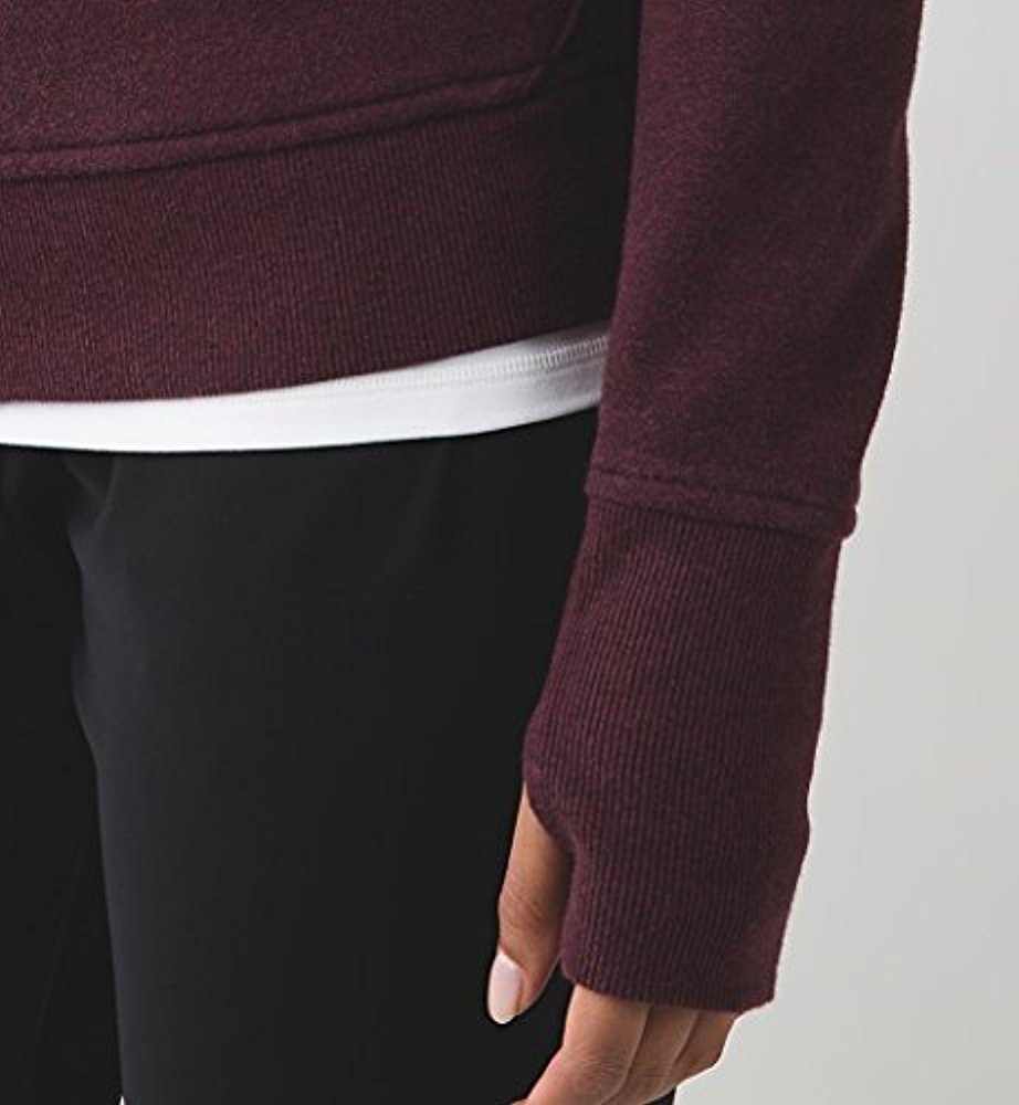 Lululemon Scuba Hoodie (Heathered Bordeaux Drama, 8)