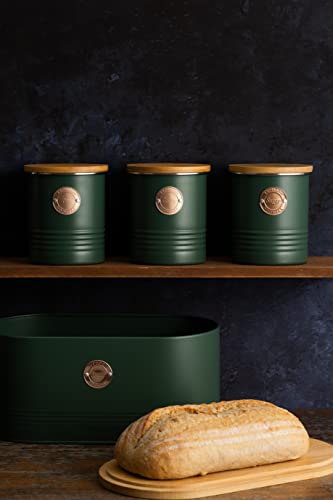 Typhoon Living Collection | 1-Quart Coffee Canister - Green