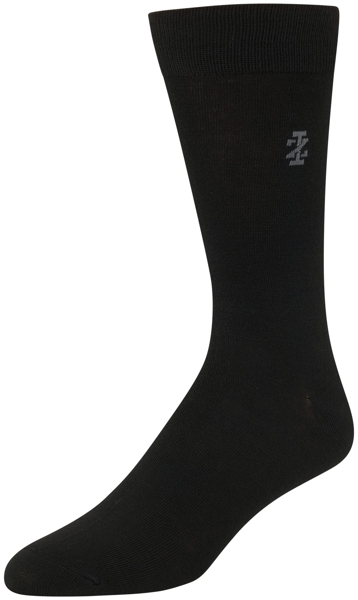 IZOD Men's Dress Socks - Lightweight Mid-Calf Crew Dress Socks (7 Pack), Size 6-12.5, Black
