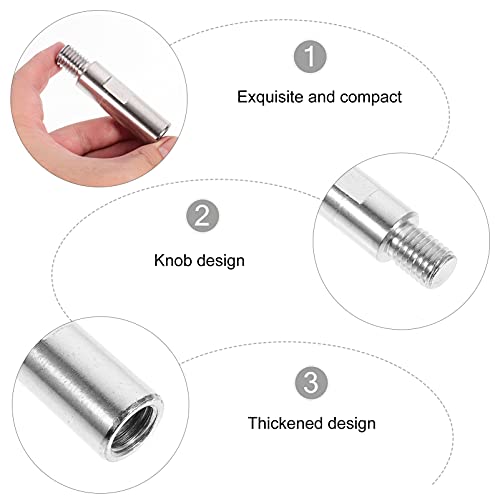 UKCOCO Angle Grinder Extension Rod Durable Polishing Machine Adapter Lever M14 75mm