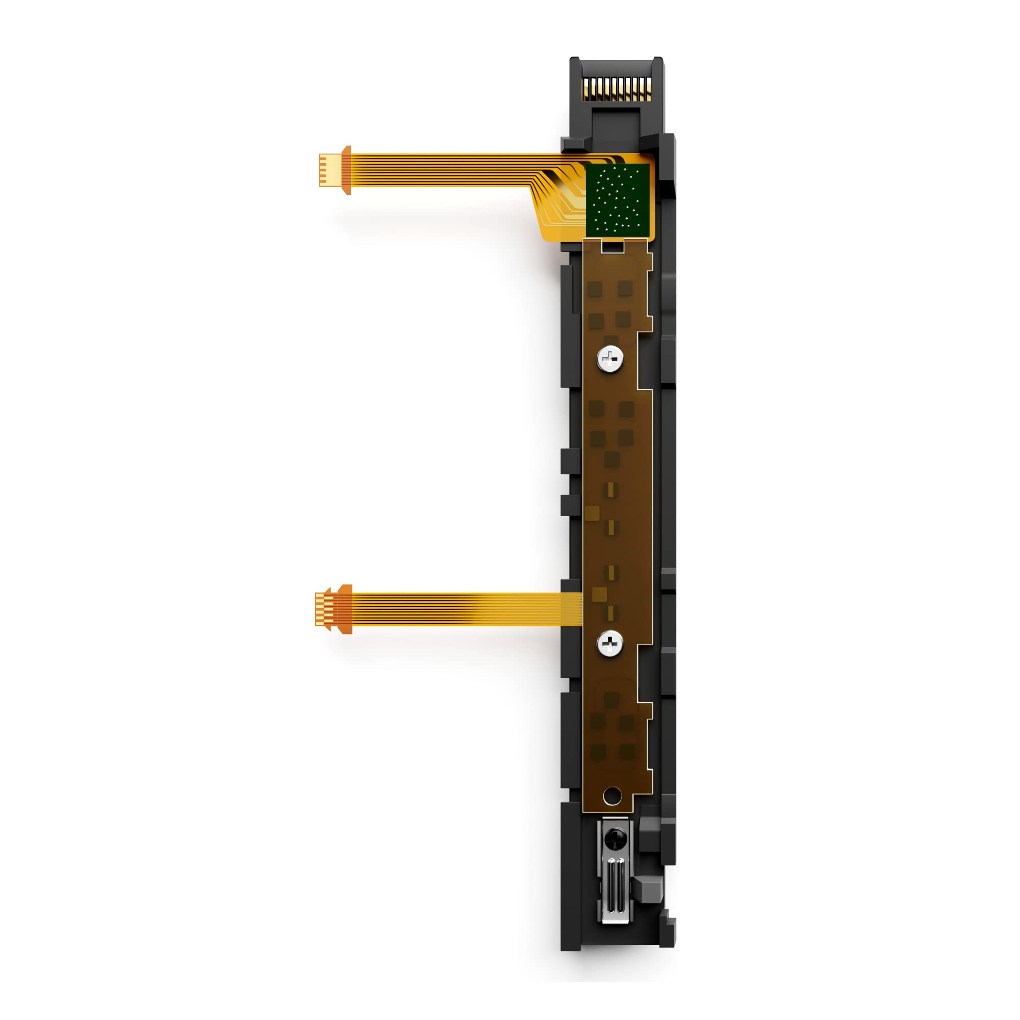 Nintendo Switch Joy-Con Slider Rail with Flex Cable & Buttons Replacement (Left, Blue)